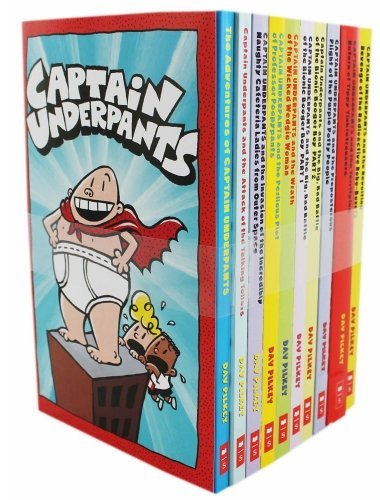 captain underpants series 10 books – Azbakeya delivery